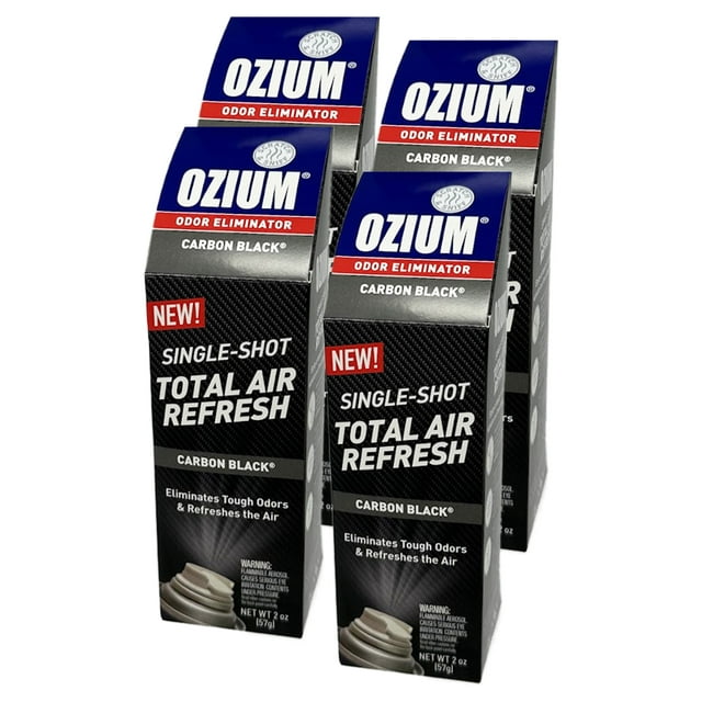 Ozium Air Sanitizer Deodorizer Bomb, 2oz Car Fogger, Odor Eliminator ...