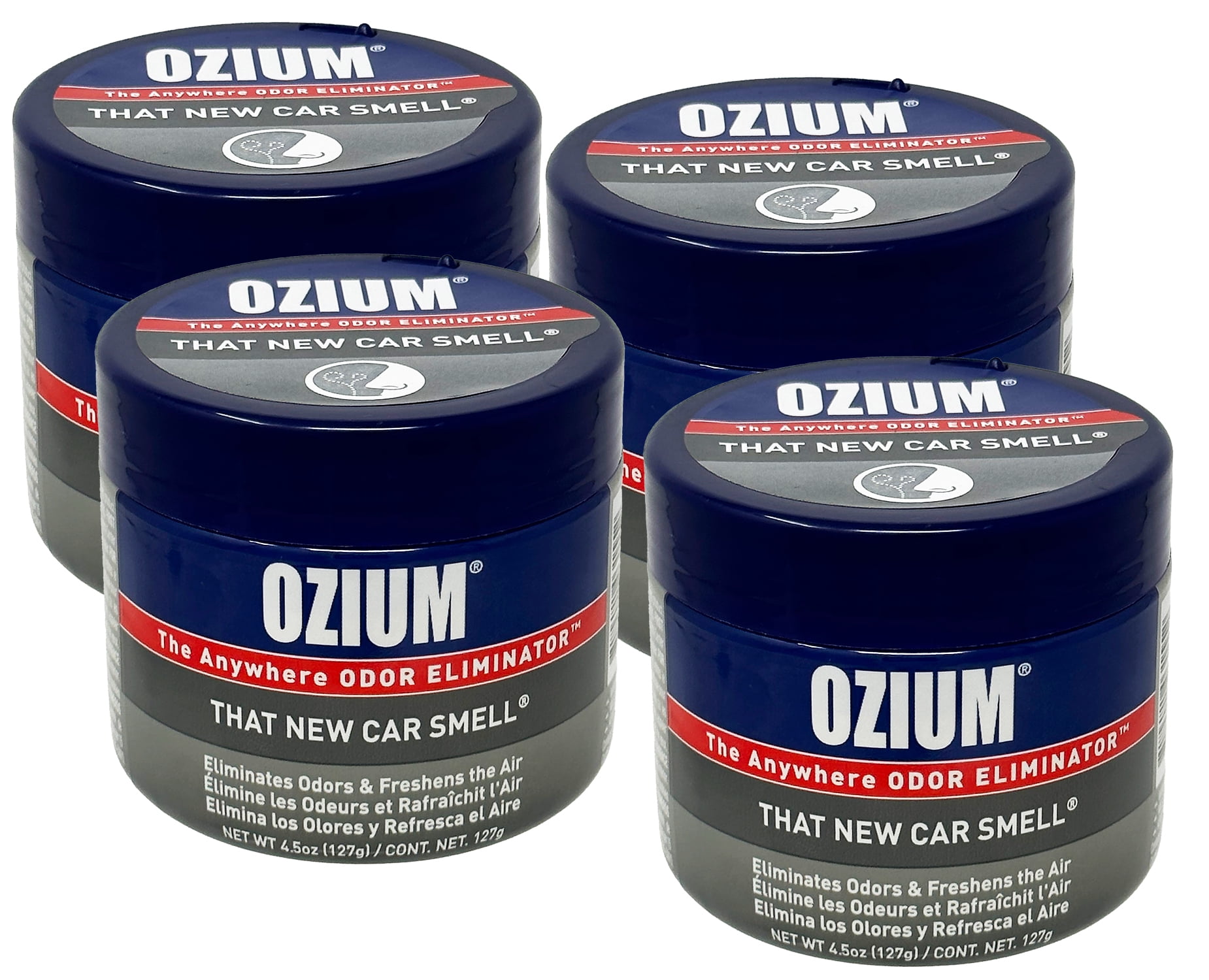 Ozium Air Sanitizer 4.5 oz Gel: Odor Eliminator for Strong Odor, Car ...