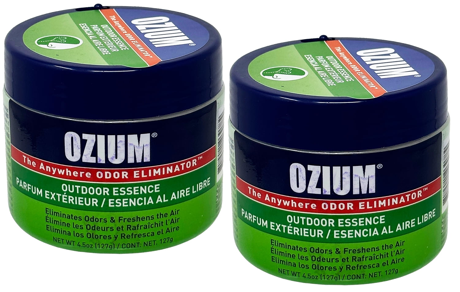 Ozium Air Sanitizer 4.5 oz Gel: Odor Eliminator for Strong Odor, Car ...