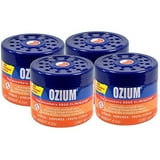 Ozium Gel Citrus Air Freshener, 4.5 Oz, Pack of 4, Long-Lasting Scent ...