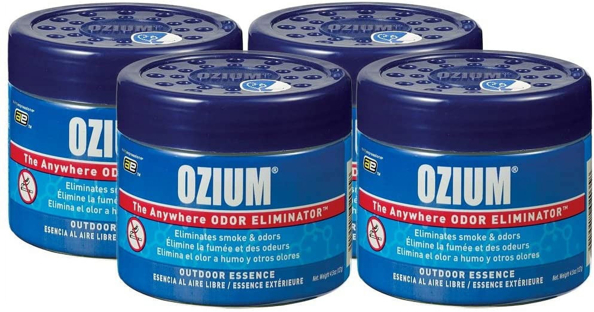 Ozium Smoke Odors Eliminator Gel Home Office and Car Air Freshener 4 ...