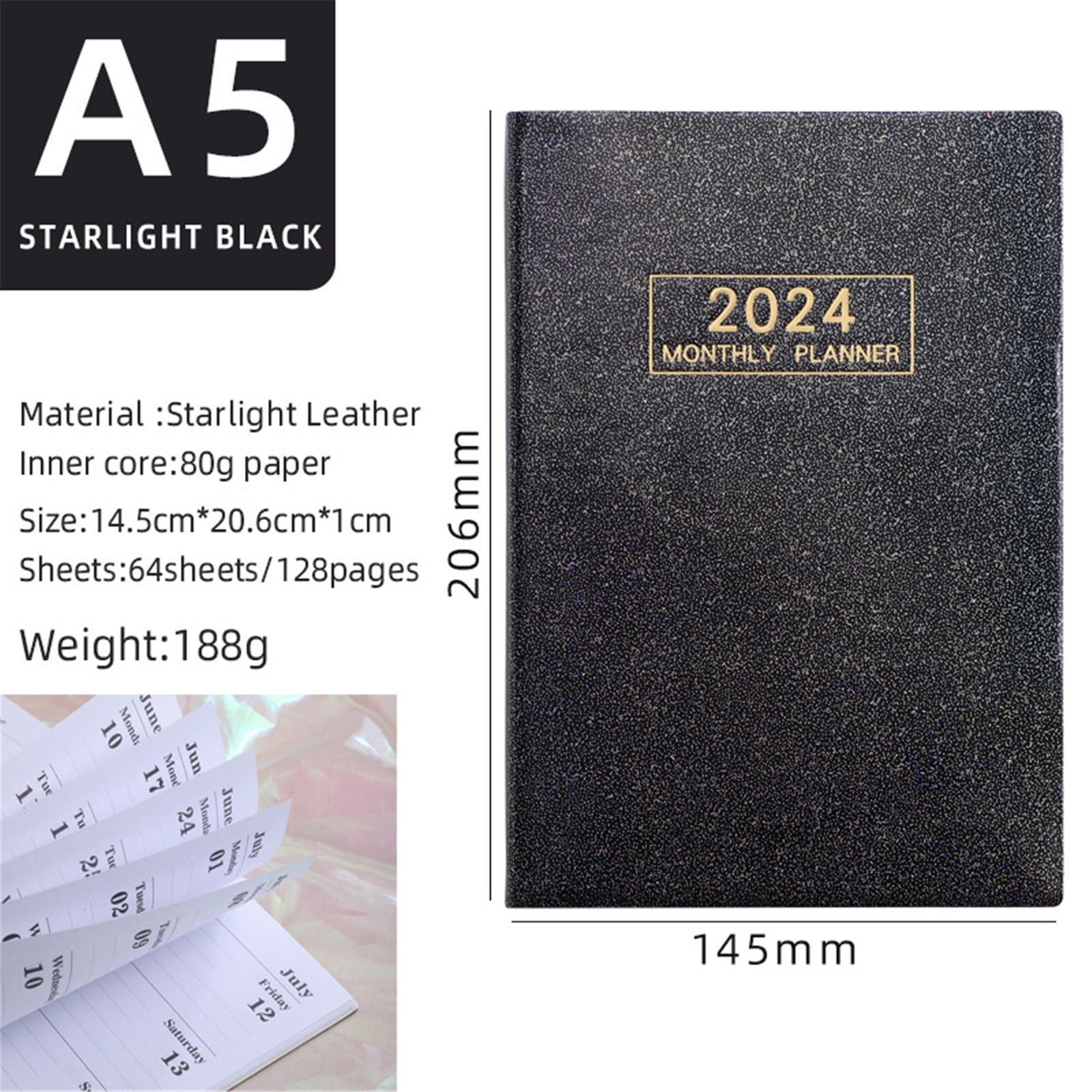 Ozmmyan 2023 Schedule Notepad Inside Page A5 Efficiency Manual Planning ...