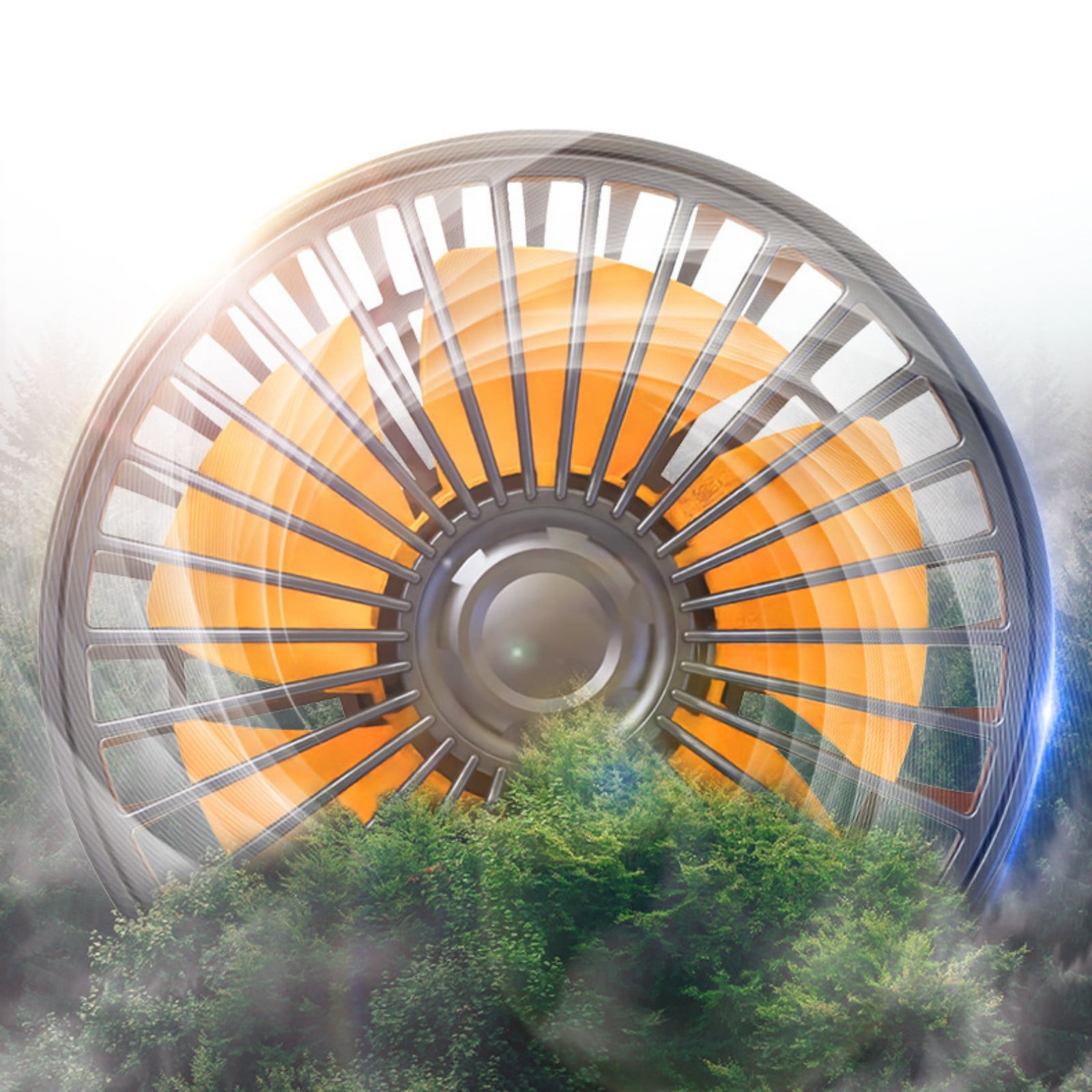 Ozmmyan Automobile Fan, Truck, 12V Car, Universal Fan, Van, Large Wind ...