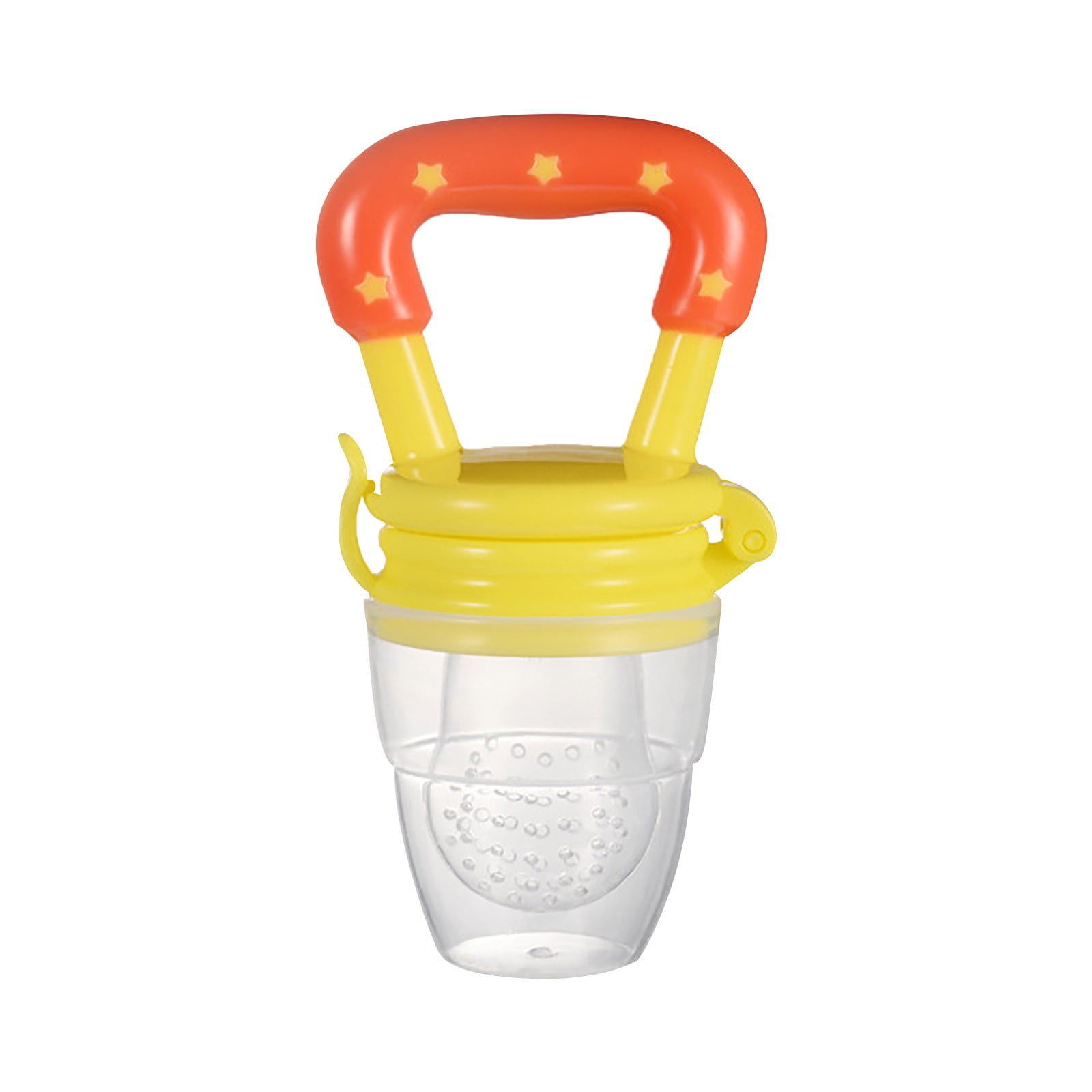 Livrdious Baby Fruit Feeder Pacifier, Silicone Teether for Gum Relief ...