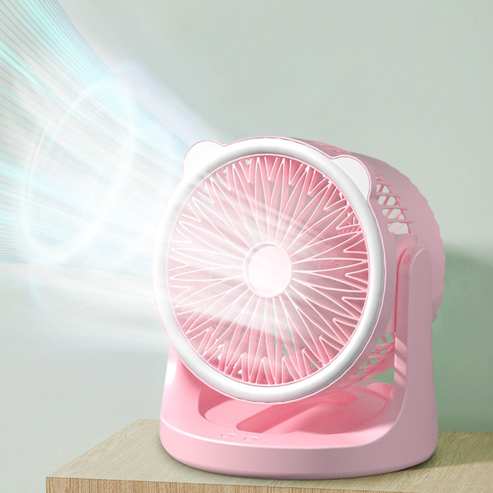 Ozmmyan Desktop Small Fan Dormitory Fan Wall-Mounted Mini Small Ceiling ...