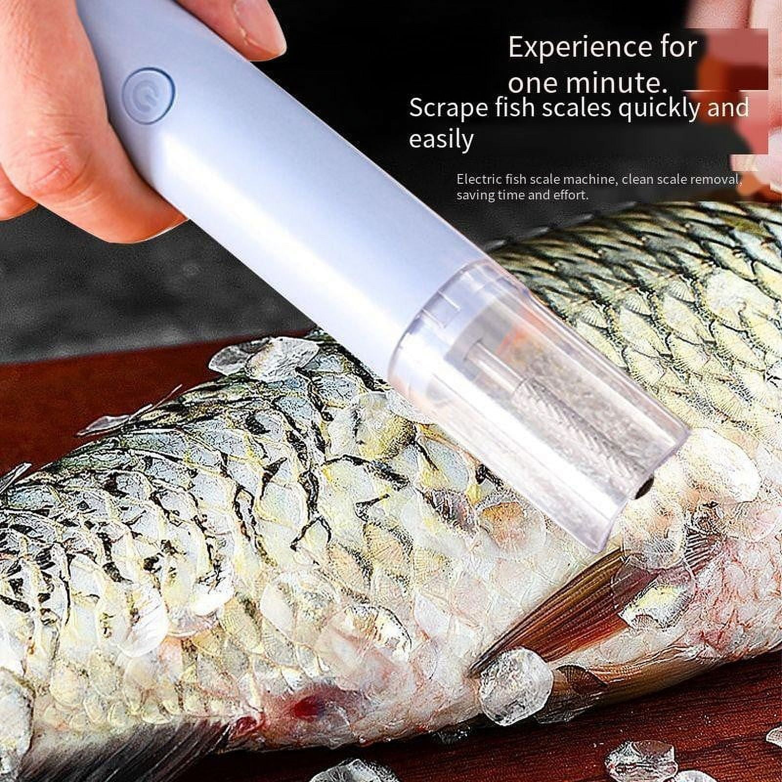 Ozmmyan Electric Fish Stainless Steel Fish Remover Cleaner Skinner Fish ...
