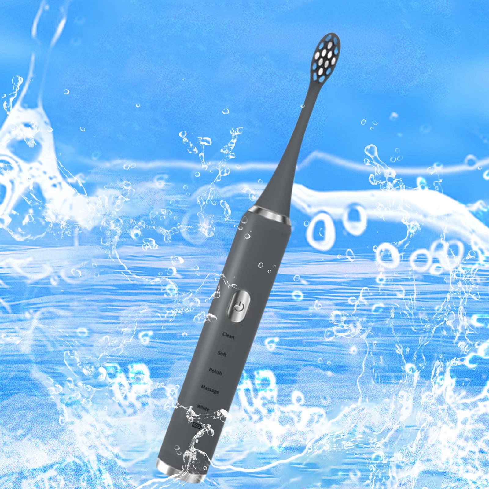 Ozmmyan Electric Toothbrush USB Charging Intelligent Soft Bristle ...