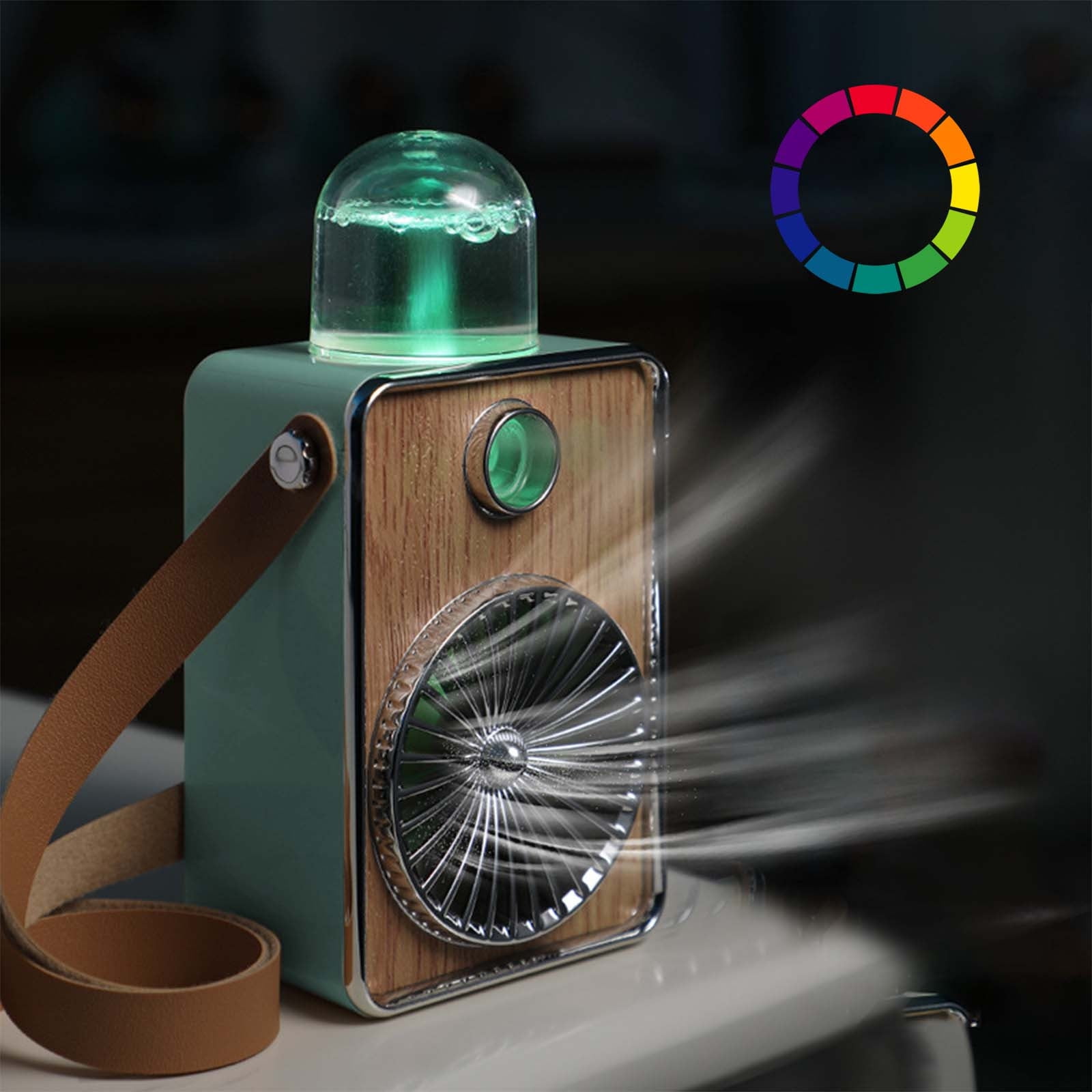 Ozmmyan Handheld Fan Hanging Fan 3 Gears Portable Cooler Neckband Fan ...