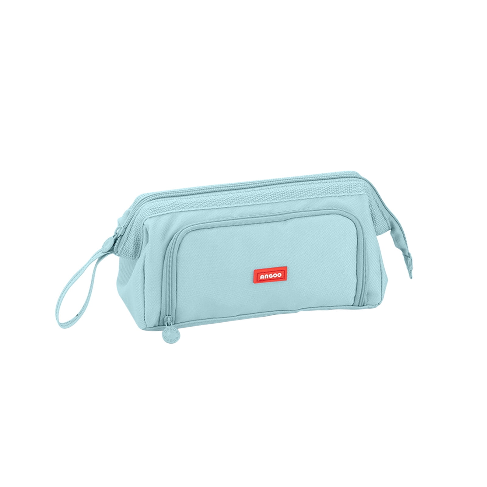 Ozmmyan Large Capacity Double Layer Canvas Pencil Case, Multifunctional ...