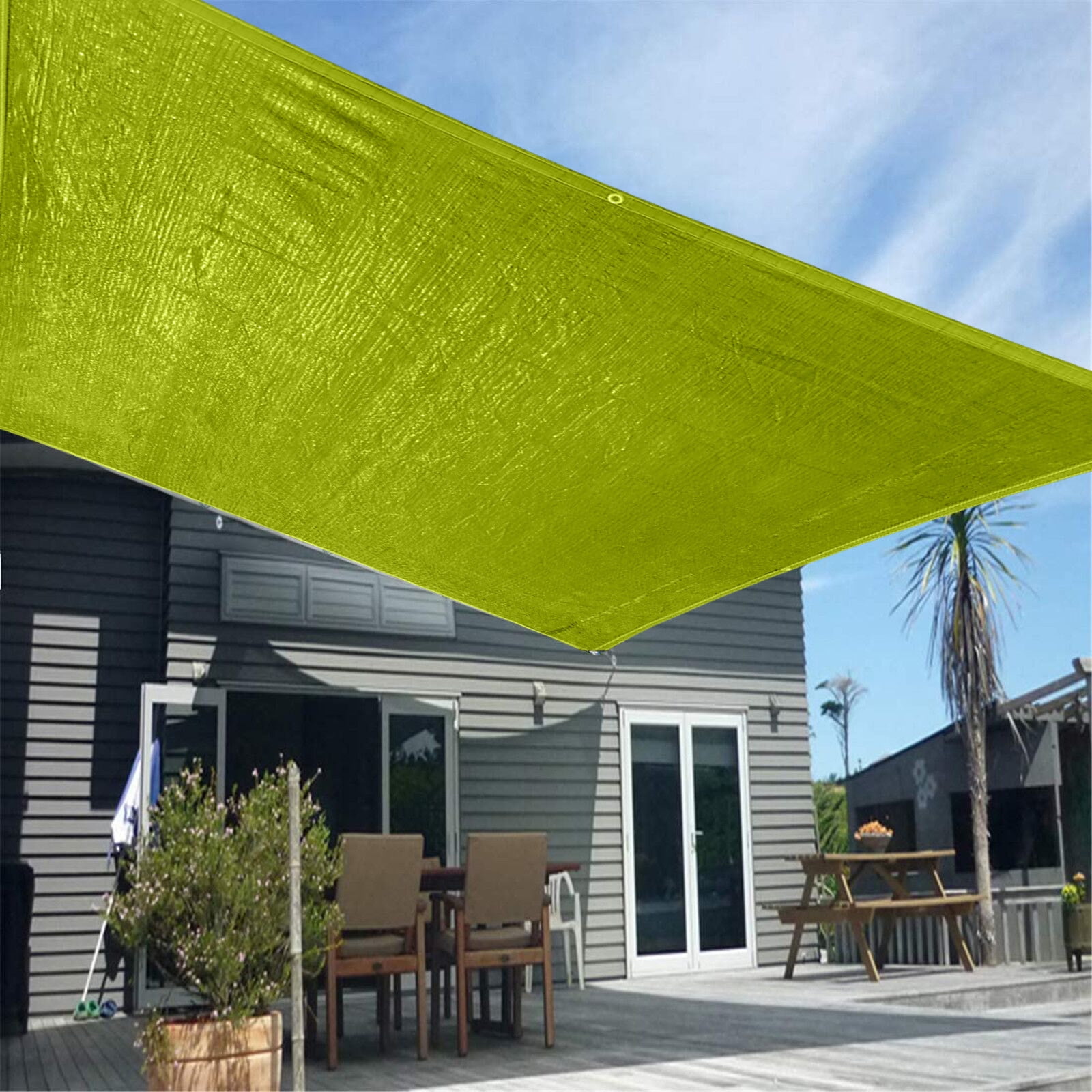 Ozmmyan Outdoor Sunny Shade Cloth, Pergola, And Backyard Patio Sunshade ...