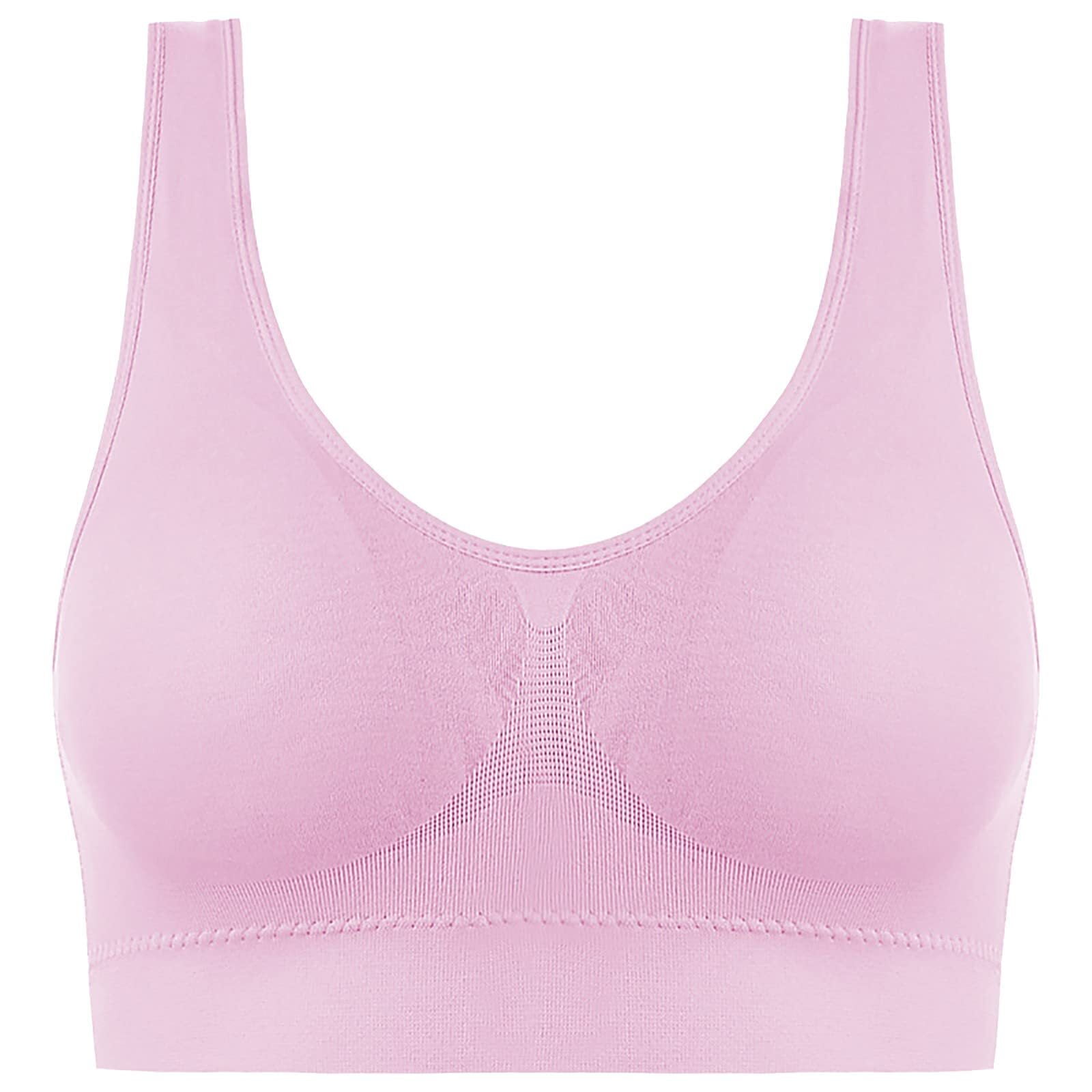 Ozmmyan Plus Size Bras for Women Padded Seamless Womens Bras ...