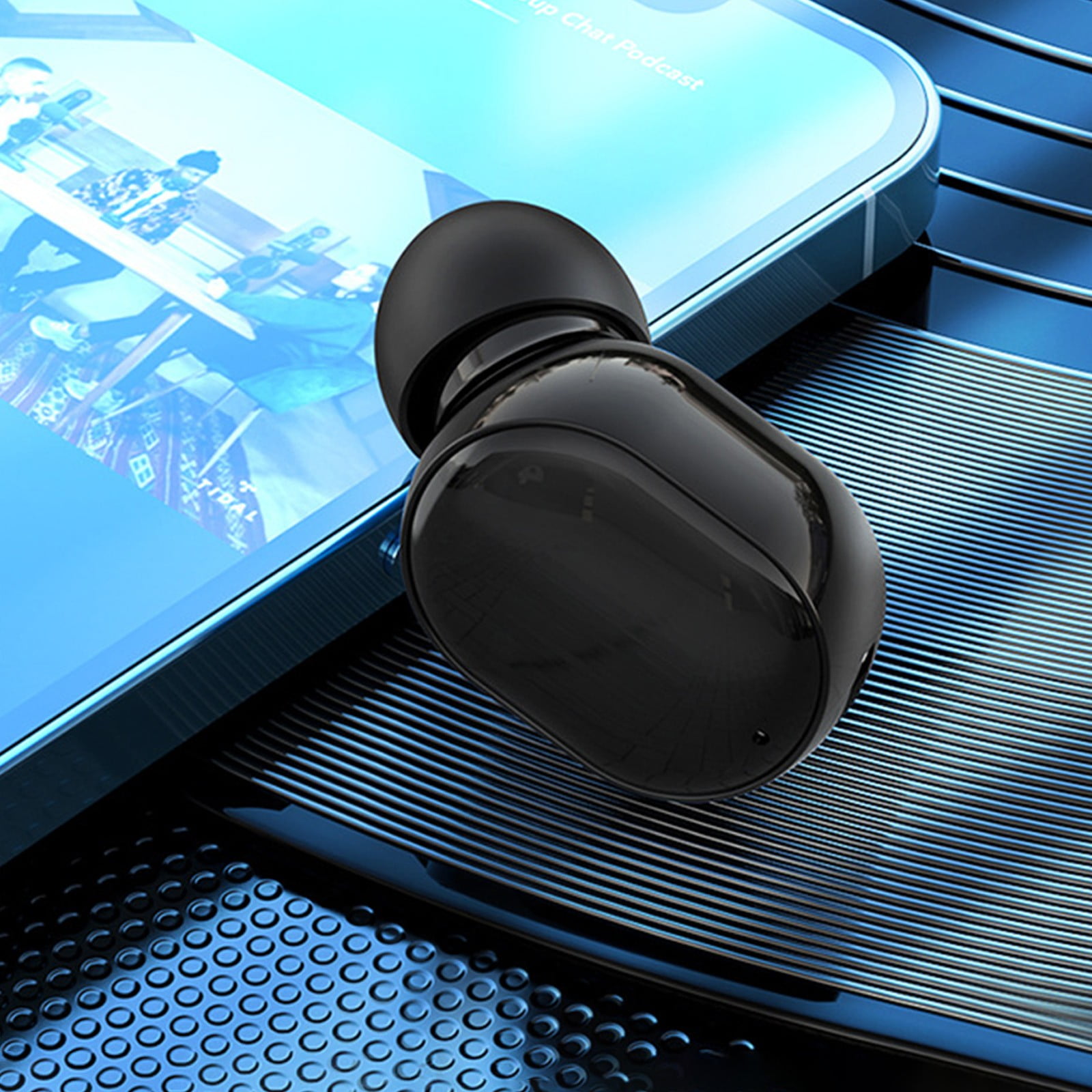 Ozmmyan Single Bluetooth Earbud, Mini Wireless Headset, In Ear ...