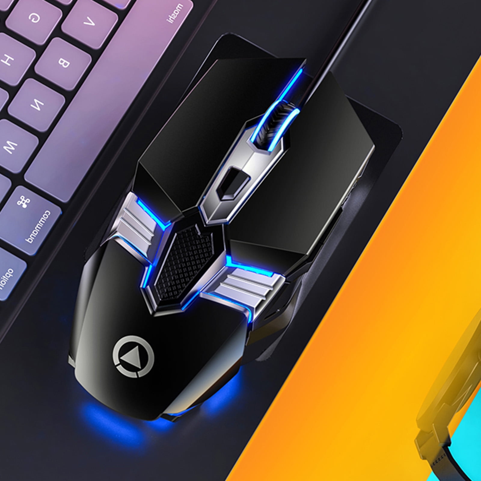 Ozmmyan Wired USB Gaming Mouse, Six Button Game Mouse, Adjustable Dpi ...