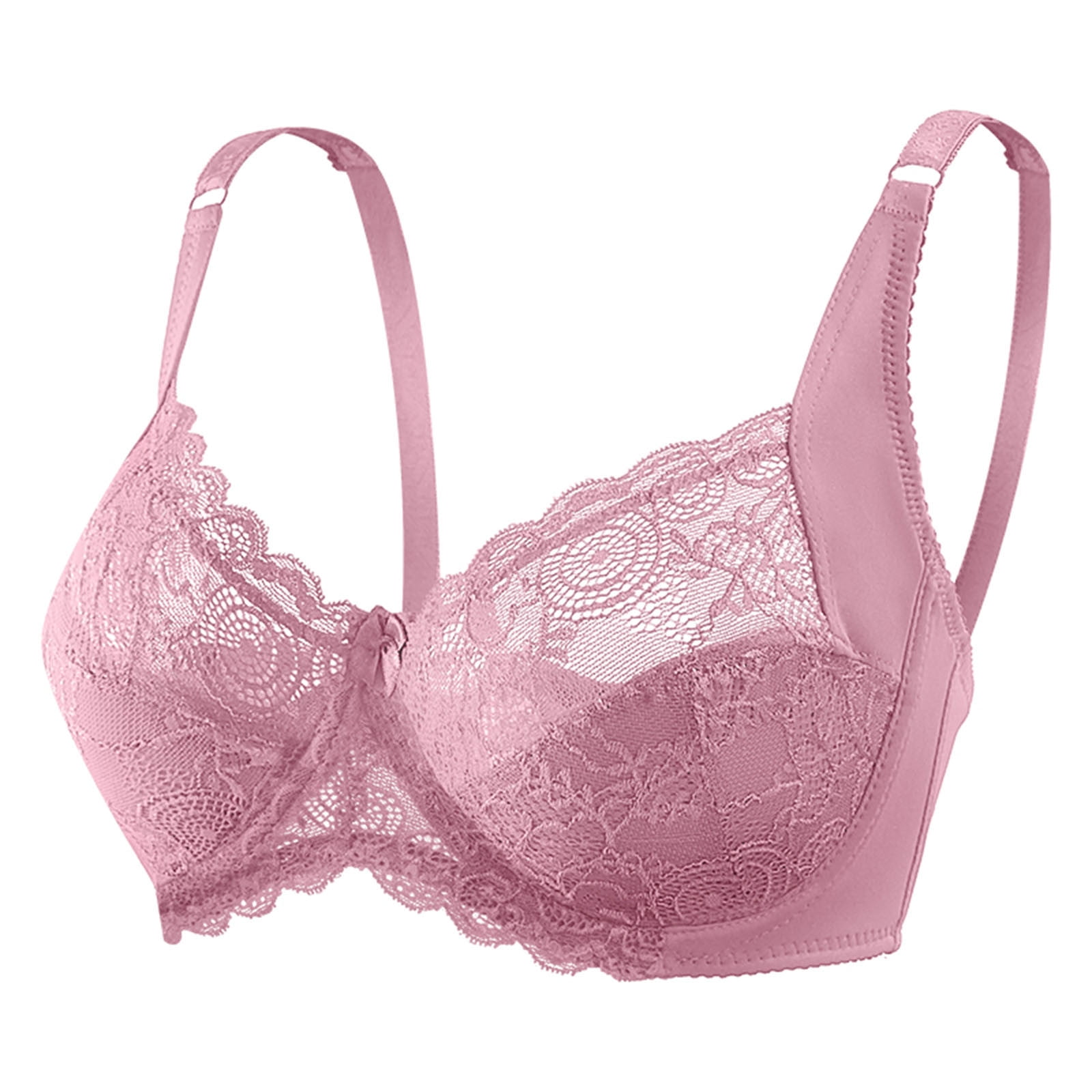 Ozmmyan Wirefree Bras for Women ,Plus Size Adjustable Shoulder Straps ...