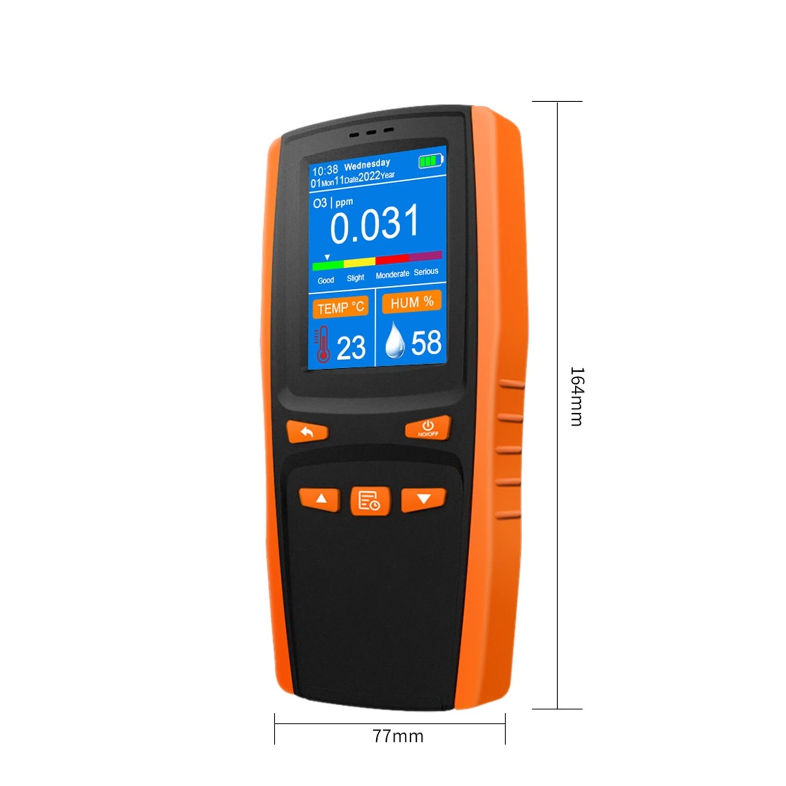 Ozone Analyzer Air Quality Pollution Handheld Portable Monitor O3 Ozone ...