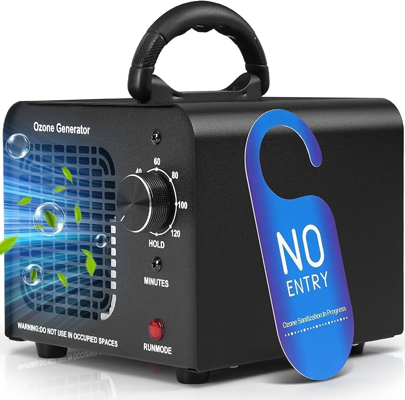 Ozone Generator 60000mg/h, High Capacity Ozone Machine, Odor Eliminator ...