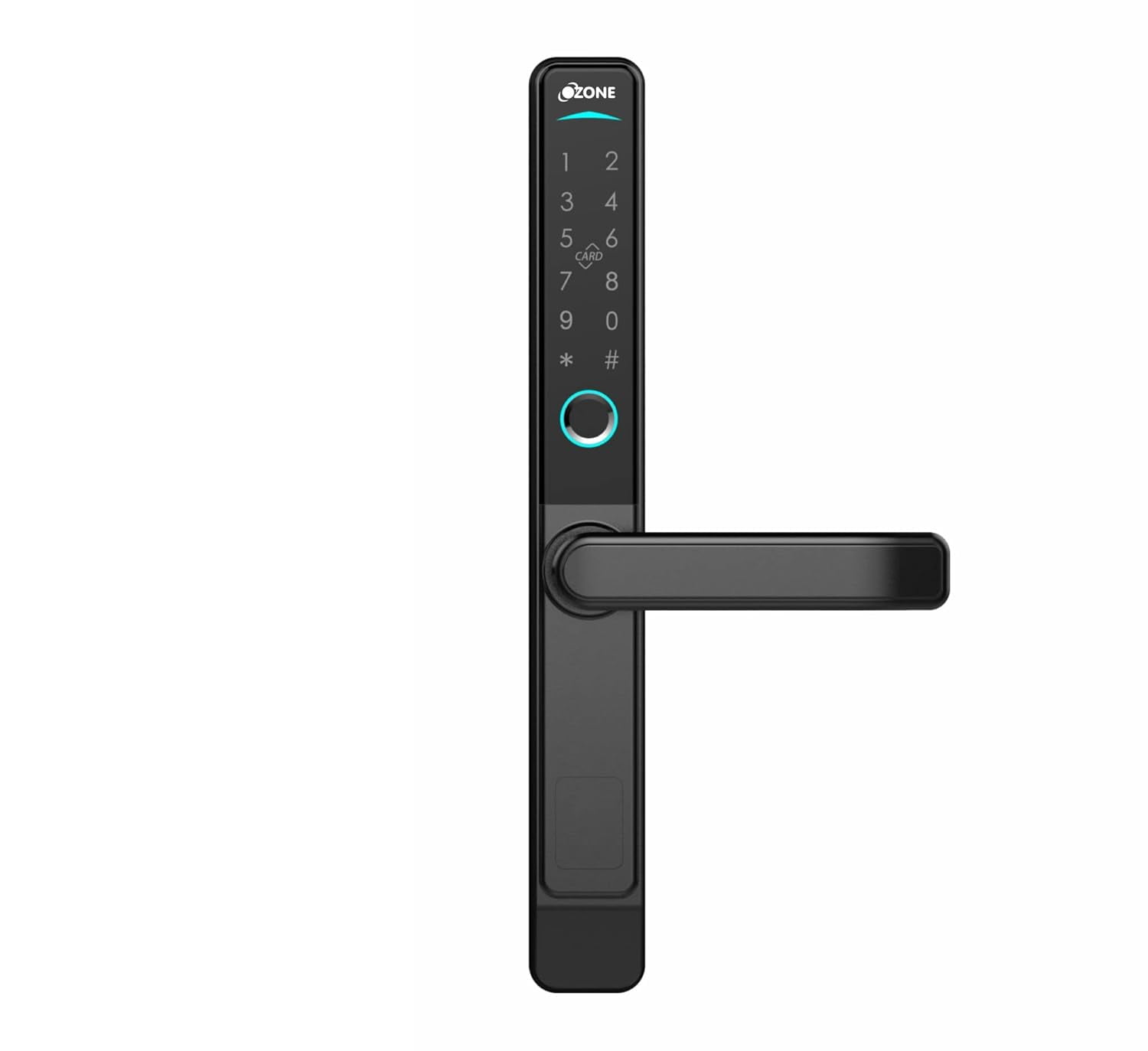 Ozone Narrow Style Digital Door Lock with Fingerprint RFID PIN Access ...