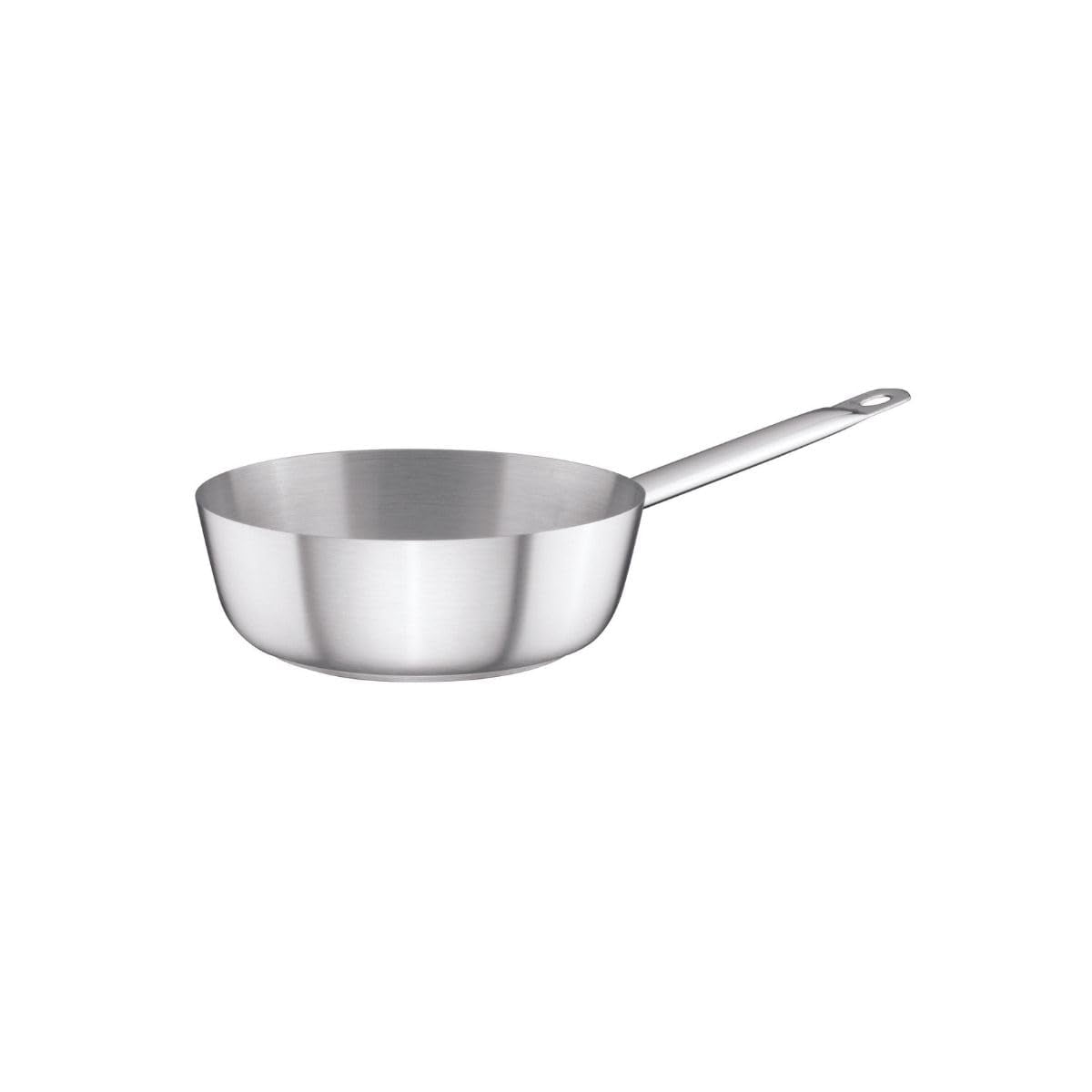 Ozti Stainless Steel Induction Sauteuse 20 cm x 6 cm Size Silver ...