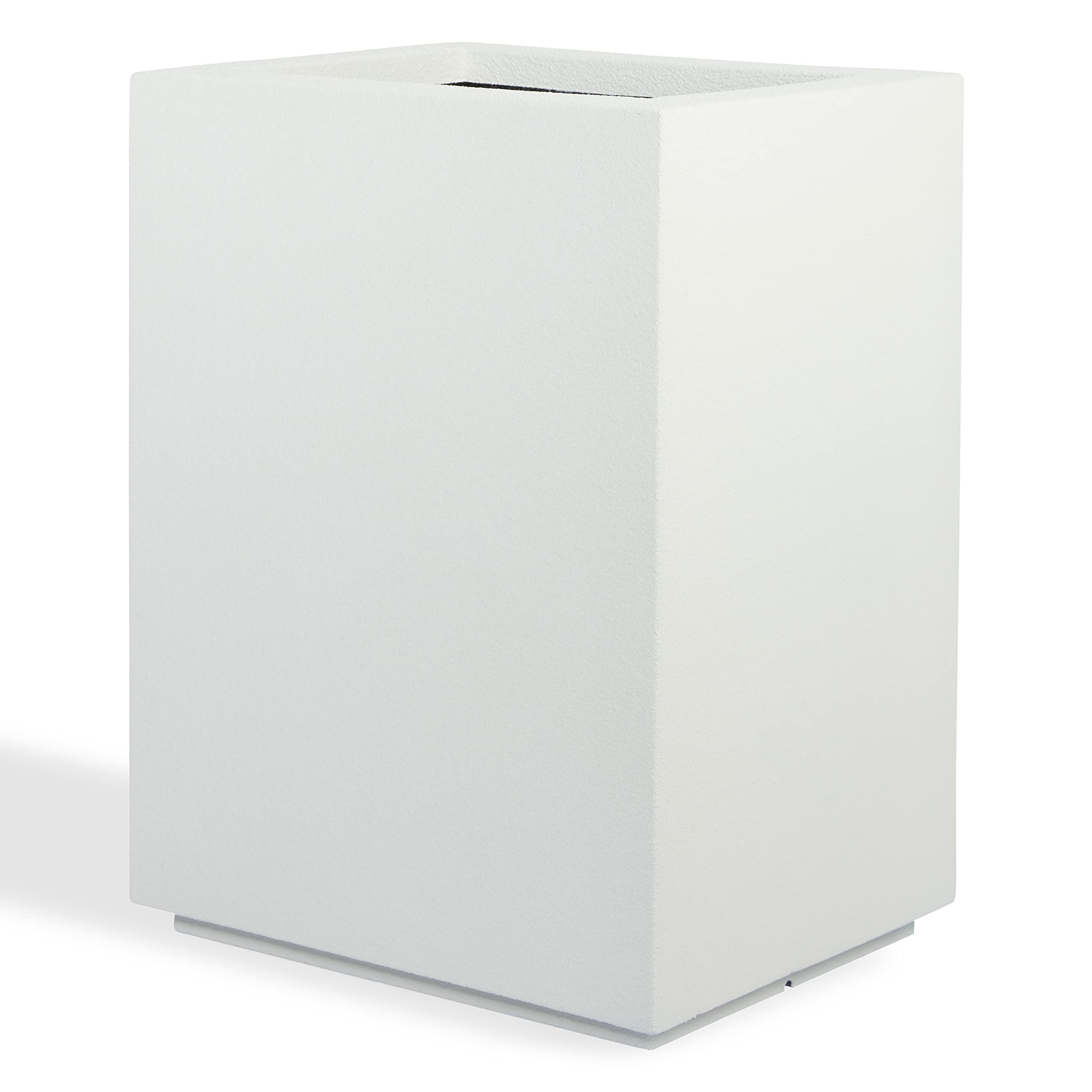 Ozumel Modern Tall Column Planter for Outdoor Indoor Use, Large ...