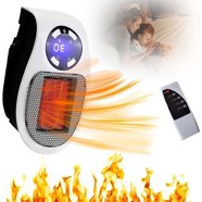 Hyper Tough 1500W Utility Space Heater, Fan-Forced Type, Indoor, Black ...