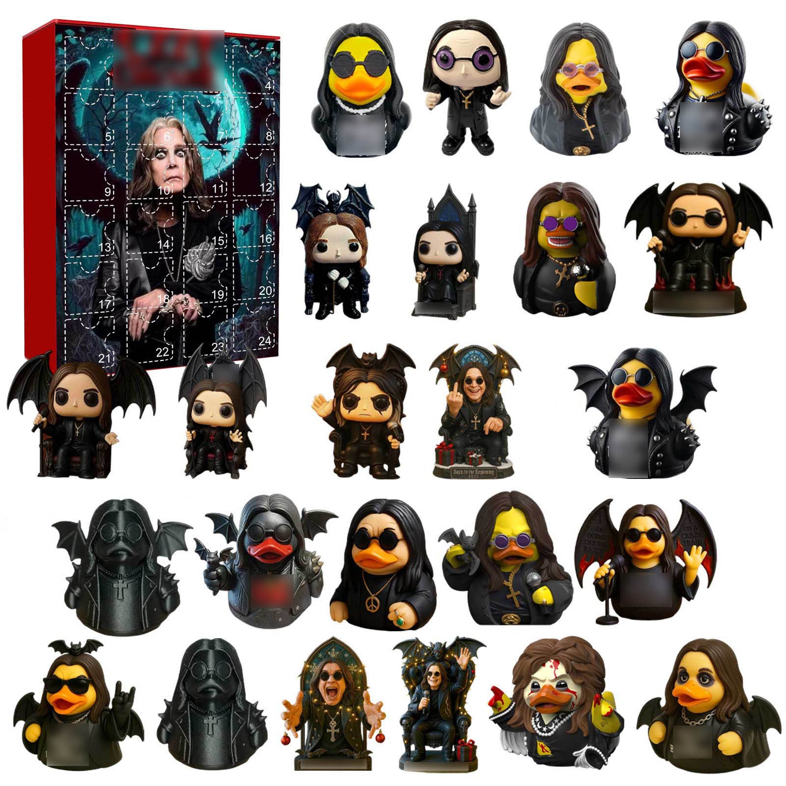 Ozzy Osbourne Advent Calendar 2025, 24 Rock-Themed Surprises, Fun ...