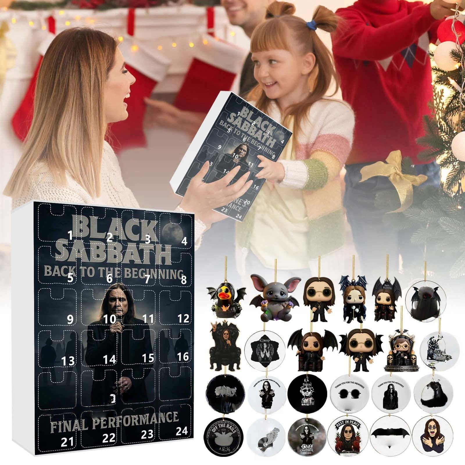 Ozzy Osbourne Christmas Countdown Calendar - 24 Days Rock Music Advent ...