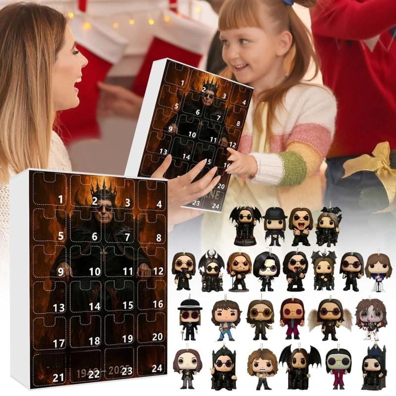 Ozzy Osbourne Christmas Countdown Calendar with 24 Surprise ...