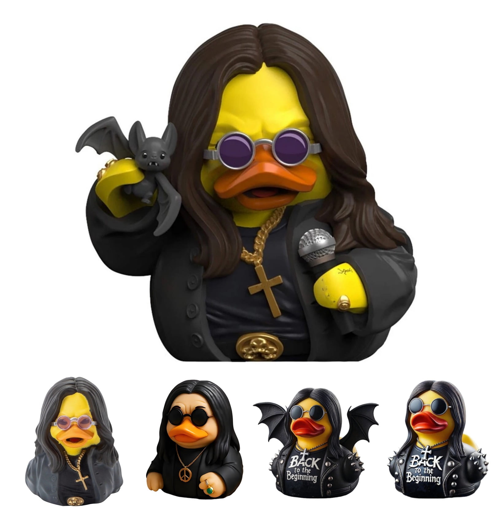 Ozzy Osbourne Duck Ornament, Rock Music Duck Collectibles Figure ...