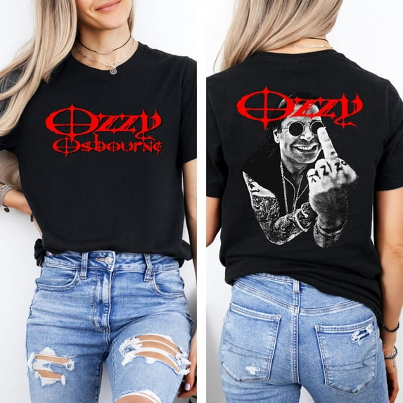 Ozzy Osbourne Finger Shirt, Ozzy RIP Shirt, Ozzy Osbourne Shirt, No ...