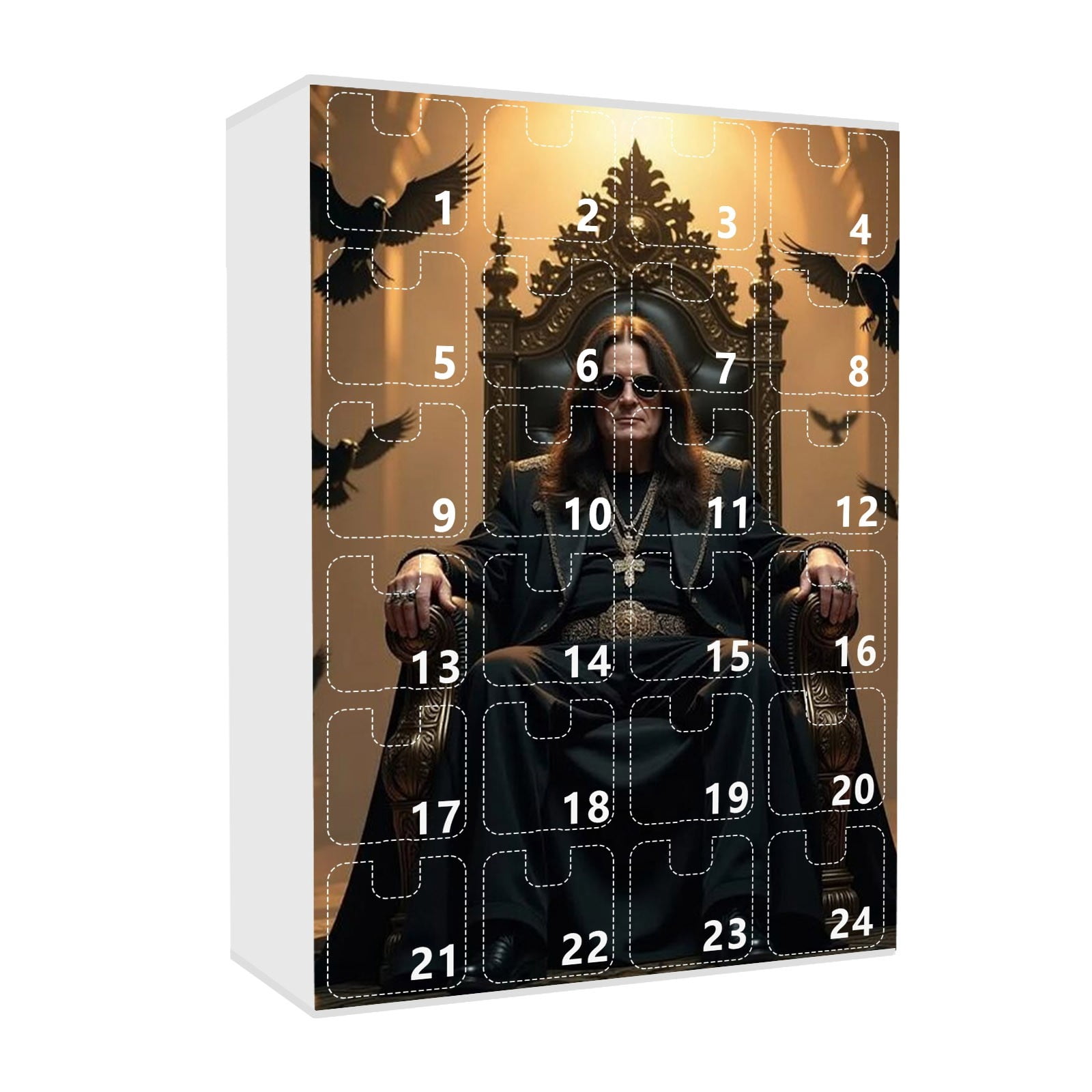 Ozzy Osbourne Halloween Countdown Box with Figurines, Ozzy Osbourne ...