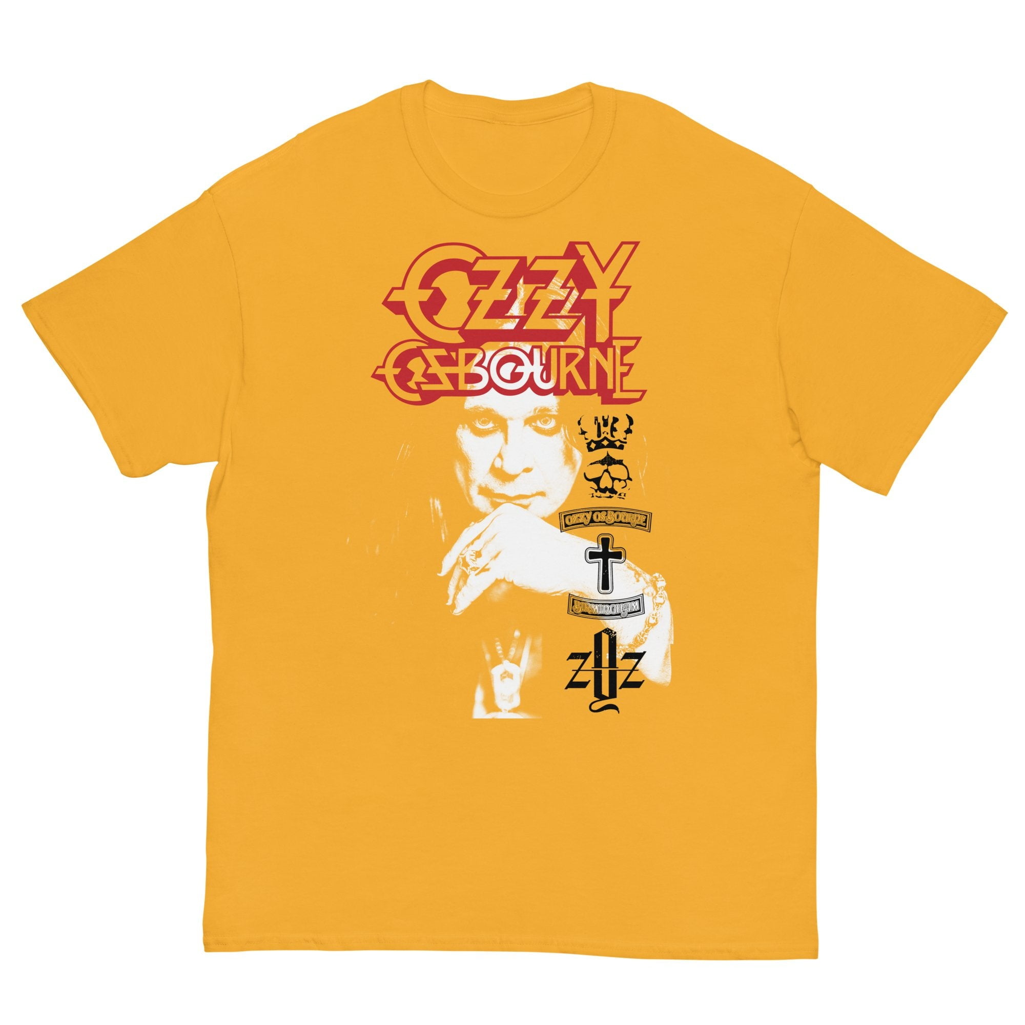 Ozzy Osbourne Holy Trinity Unisex T-Shirt - Yellow - Extra Large - Walmart.com