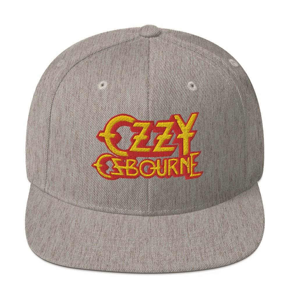 Ozzy Osbourne - Logo Snapback Hat - Walmart.com