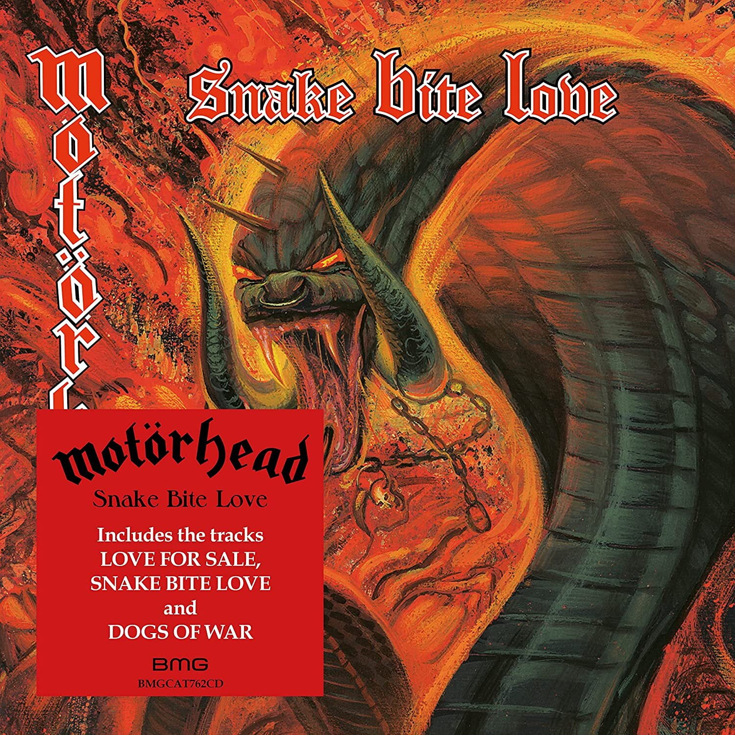 Ozzy Osbourne + Motorhead - Snake Bite Love - Music & Performance - CD ...