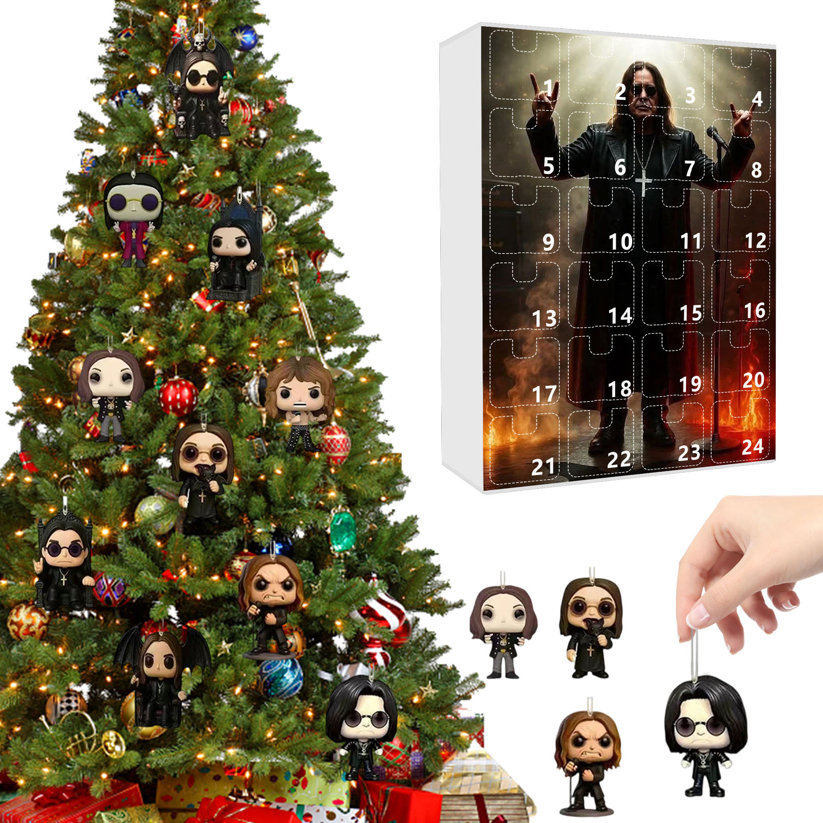 Ozzy Osbourne (Music Maniacs) Rock Legend Merchandise Advent Calendar ...