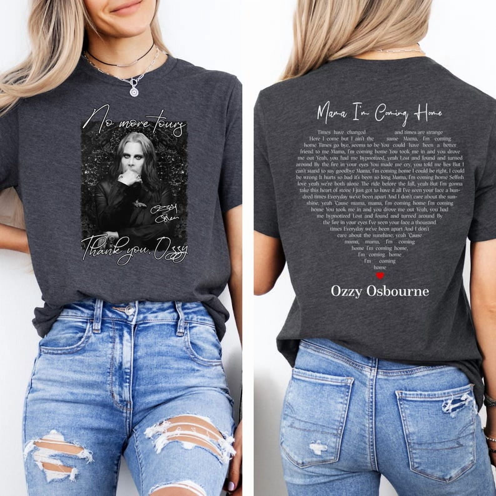 Ozzy Osbourne, Osborne Shirt, No More Tour Shirt, Ozzy RIP Shirt ...