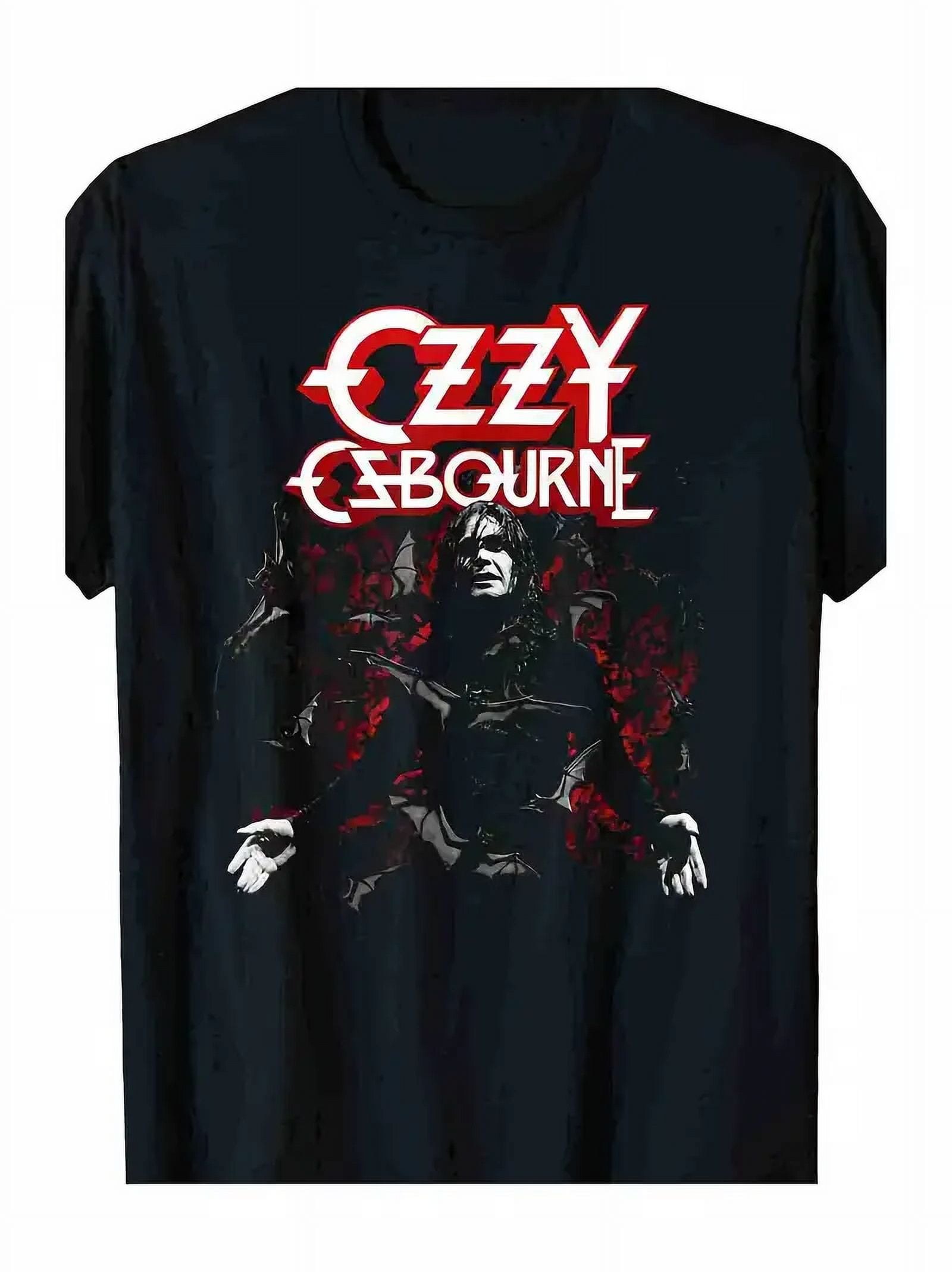 Ozzy Osbourne - Ozzy With Bats T-Shirt - Walmart.com