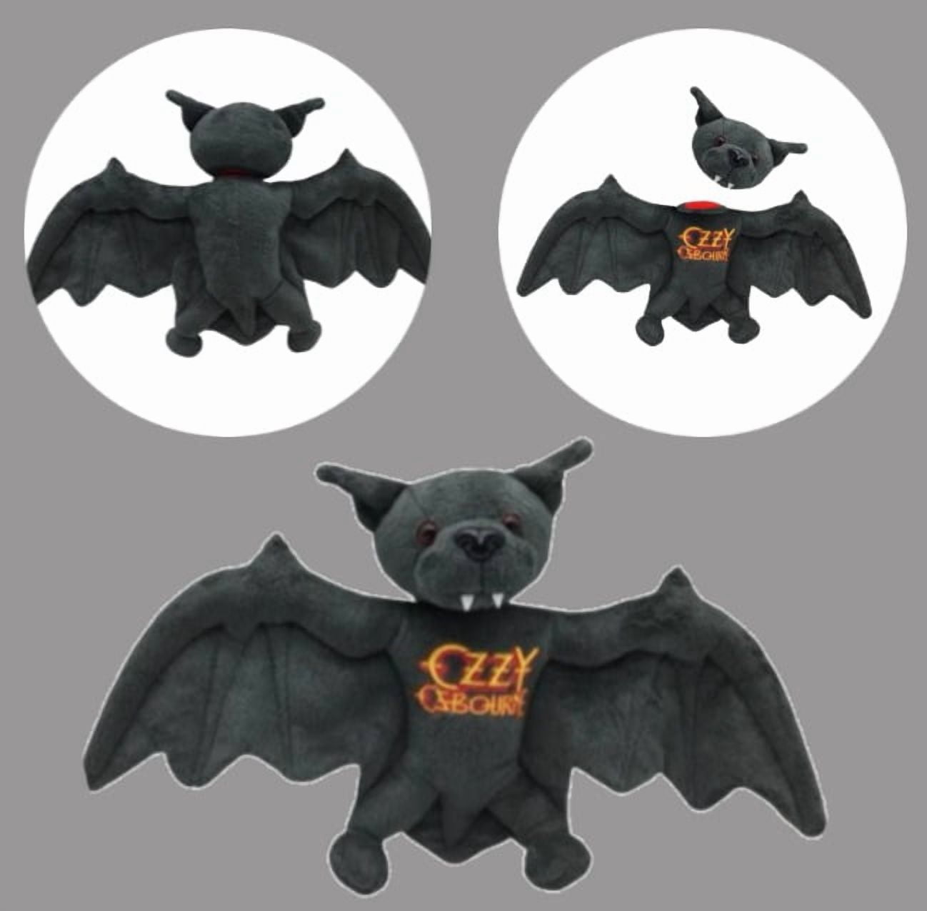 Ozzy Osbourne Plush Bat – 12" Collectible Plush Toy with Detachable ...