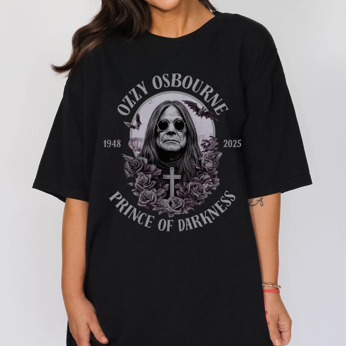 Ozzy Osbourne RIP Shirt, Rest in Power Ozzy Shirt, Prince of Darkness ...