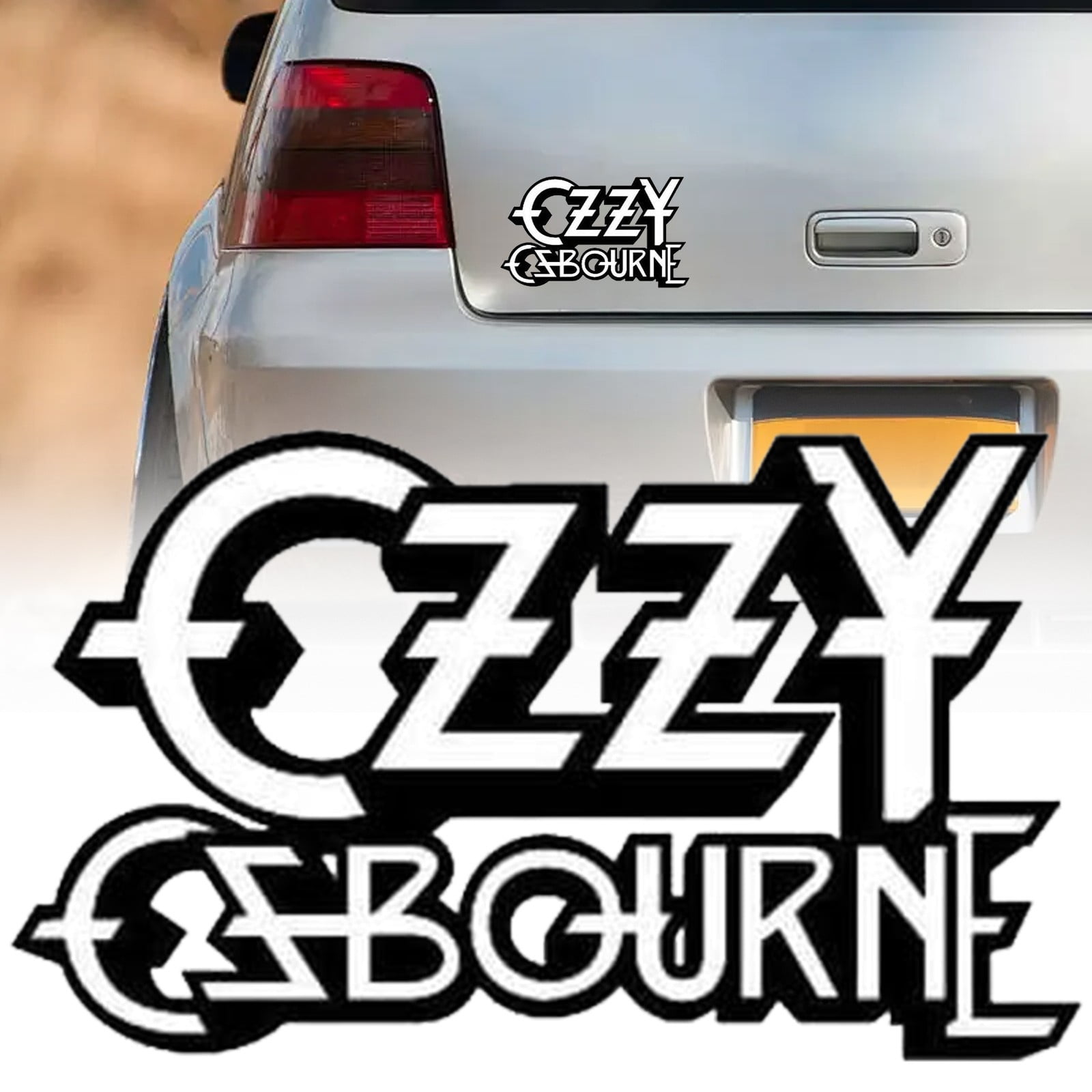 Ozzy Osbourne Rock Band Memorial Vinyl Sticker,- Sticker Graphic ...