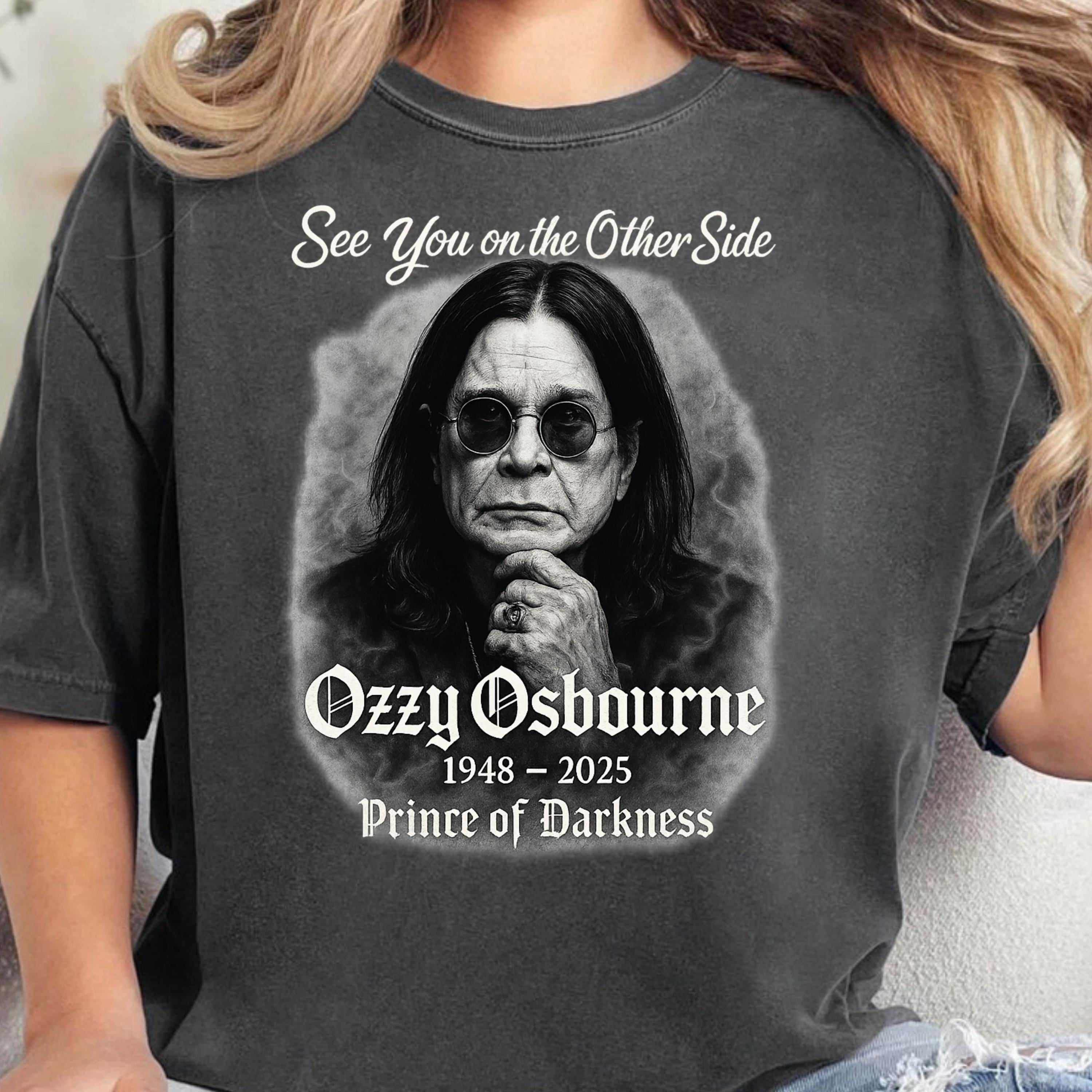 Ozzy Osbourne! Shirt, R.I.P Ozzy Osbourne! Shirt, Black Sabbath T-Shirt ...