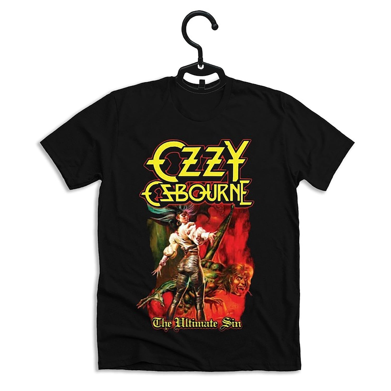 Ozzy Osbourne The Ultimate Sin Sew On Patch Unisex t-Shirt, Metal Band ...