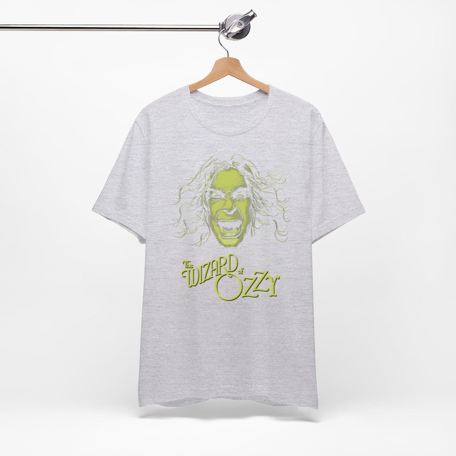 Ozzy Osbourne The Wizard of Ozzy Metal, Rock Band T-Shirt Black S-3XL ...