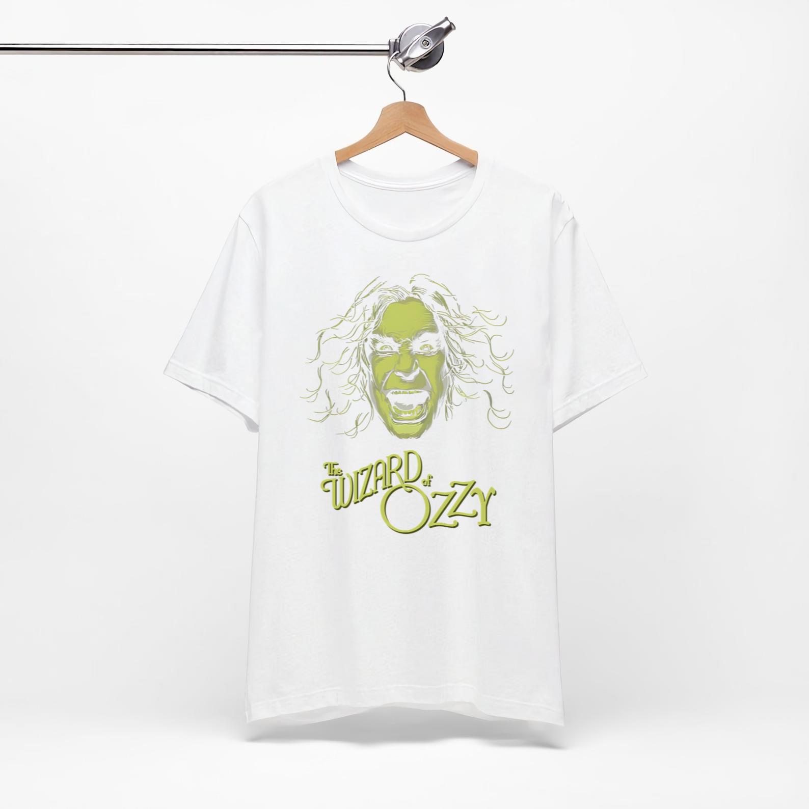 Ozzy Osbourne The Wizard of Ozzy Metal, Rock Band T-Shirt Black S-3XL ...
