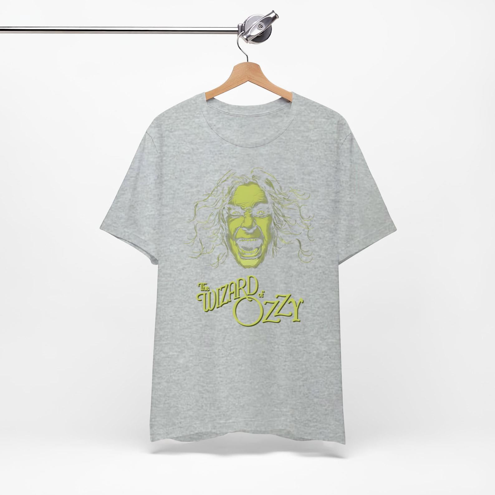 Ozzy Osbourne The Wizard of Ozzy Metal, Rock Band T-Shirt Black S-3XL ...