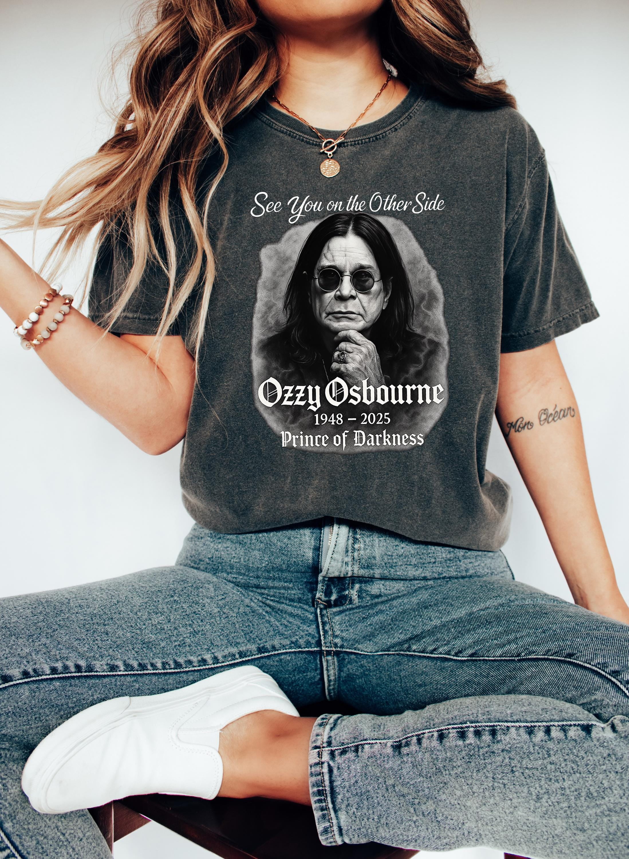 Ozzy Osbourne Tribute Shirt, See You On The Other Side Tee, The Prince ...