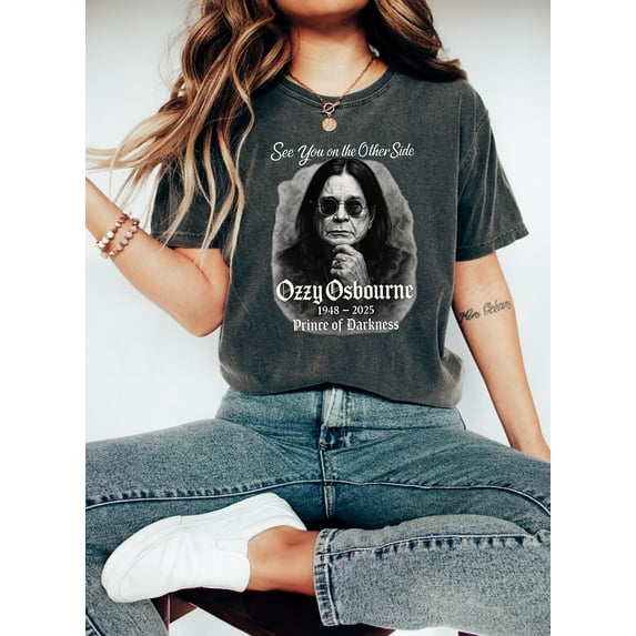 Ozzy Osbourne Tribute Shirt, See You On The Other Side Tee, The Prince ...