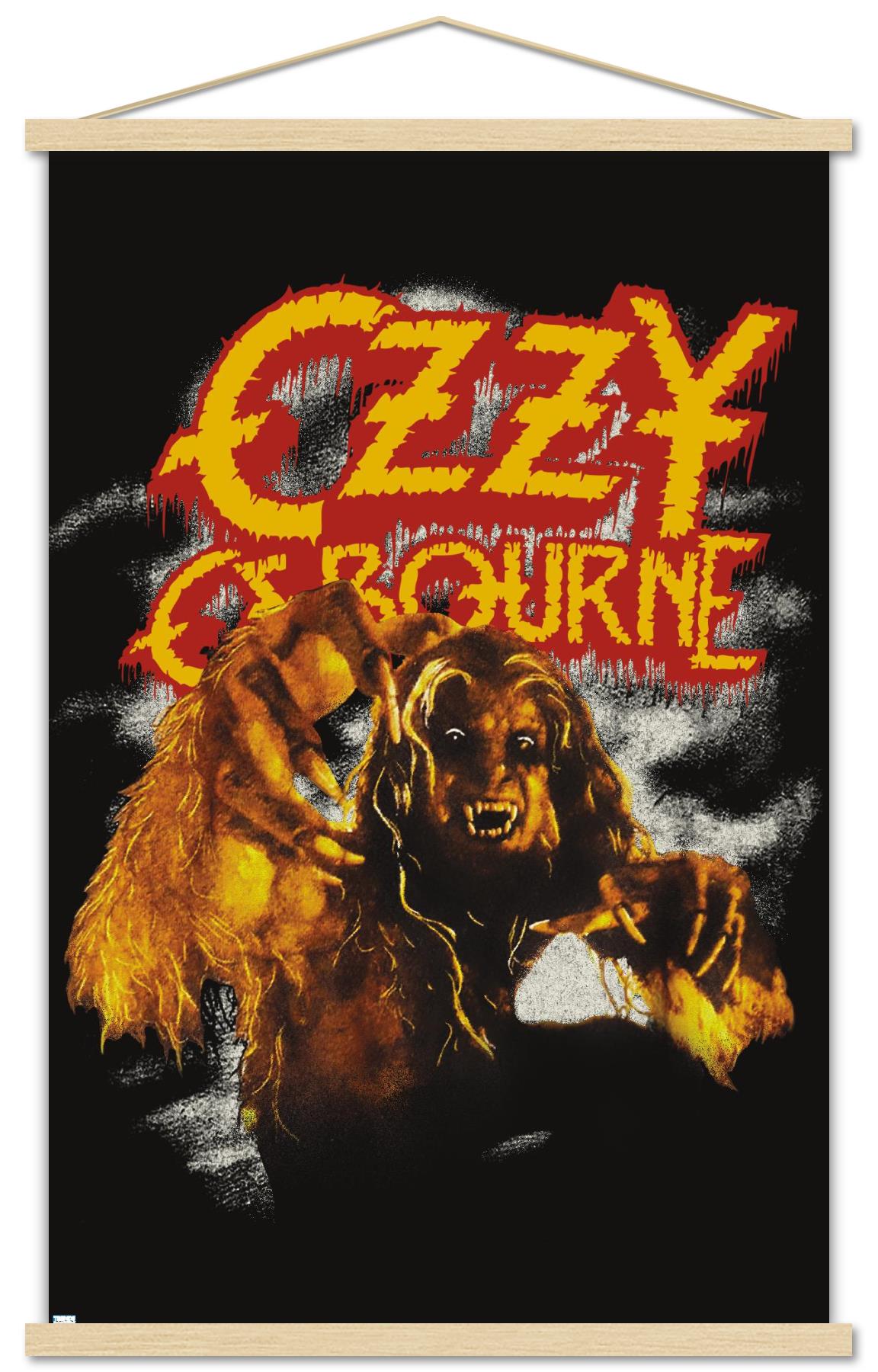 Ozzy Osbourne - Vintage Werewolf Wall Poster with Magnetic Frame, 22. ...