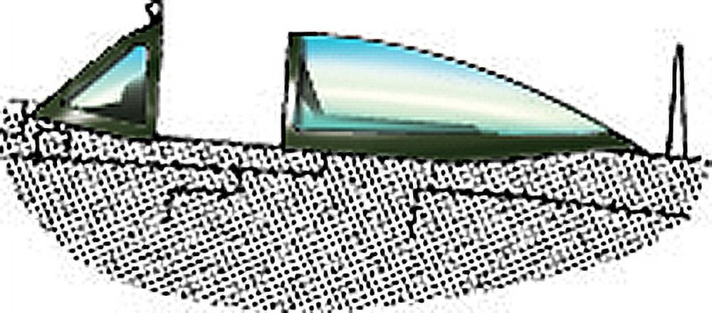P-47 D Bubbletop Vacuform Canopy x2 for Monogram (1/48 model kit ...