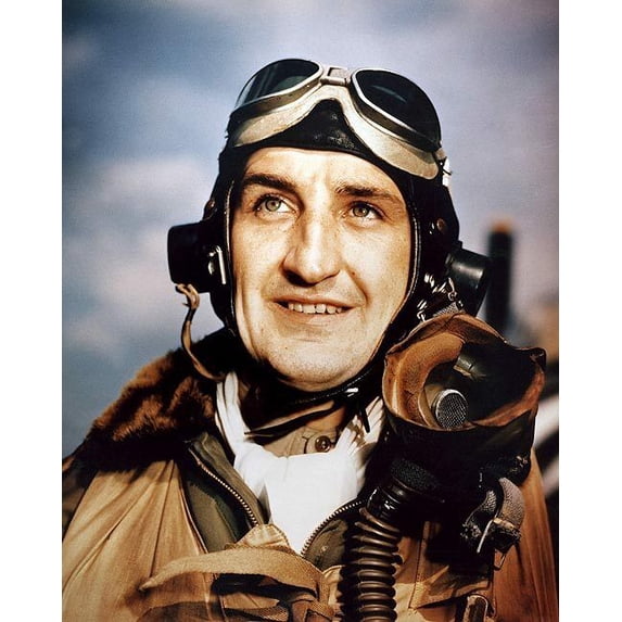 P-47 Pilot Lt. Col. Francis Gabreski Style - A - 20x30 Inch Laminated ...