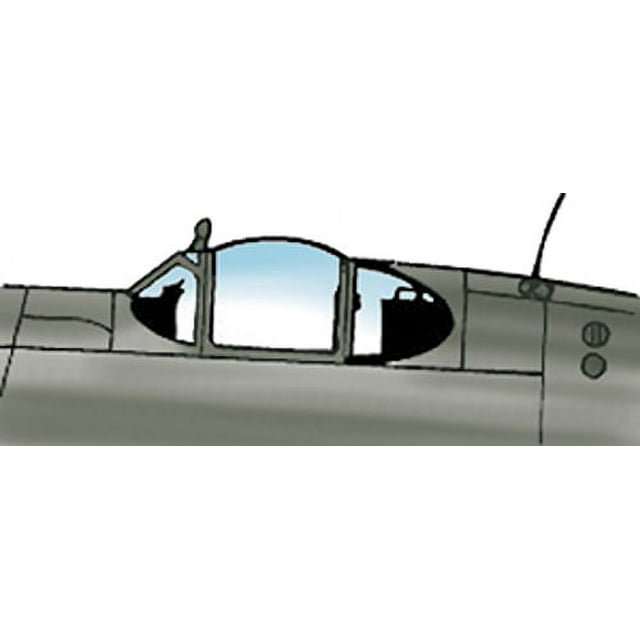 P-51 B Mustang "Malcolm Hood" Canopy for Hasegawa (1/72 model kit ...